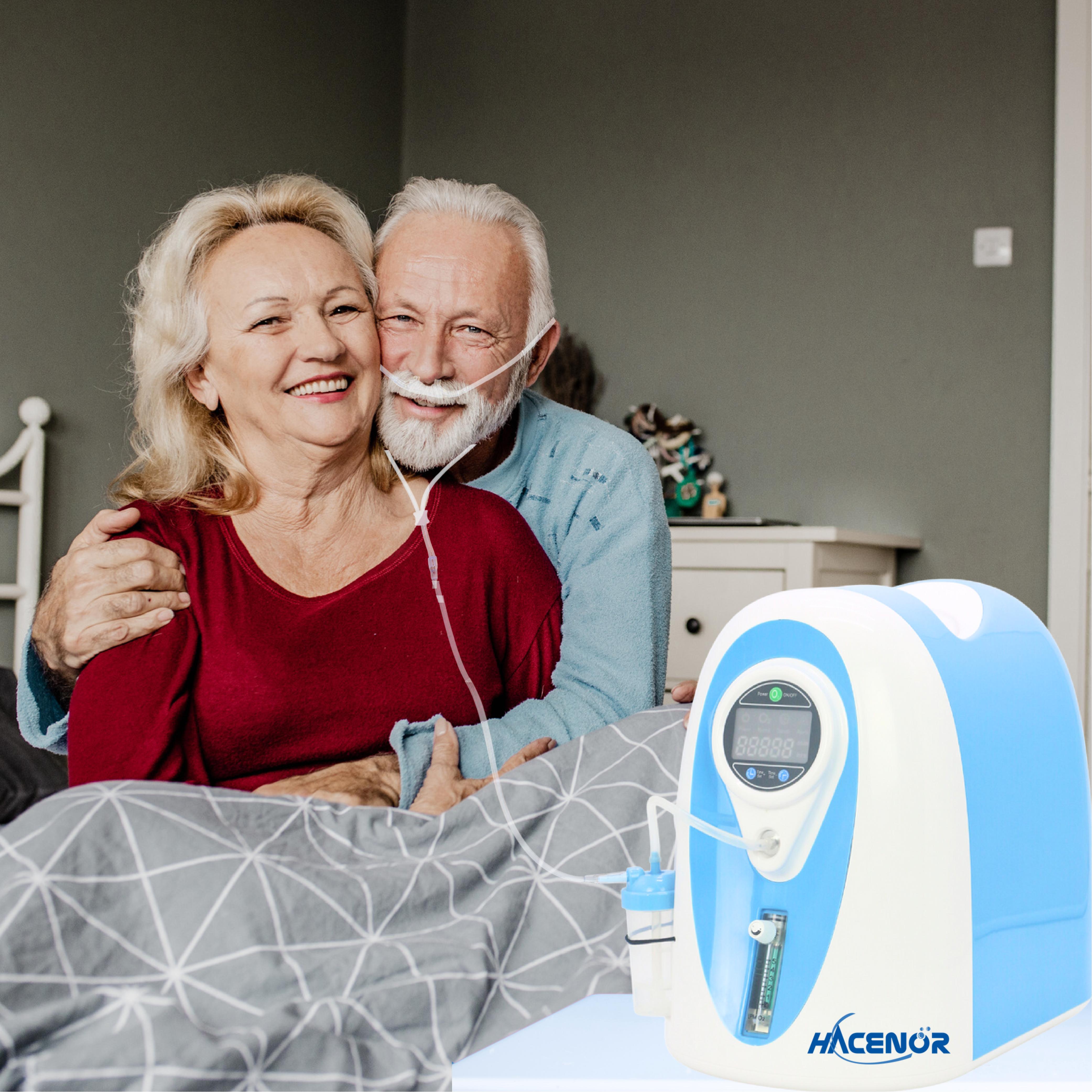 5L Continuous Flow Home Use Oxygen Concentrator | Low Noise | 24/7 ...