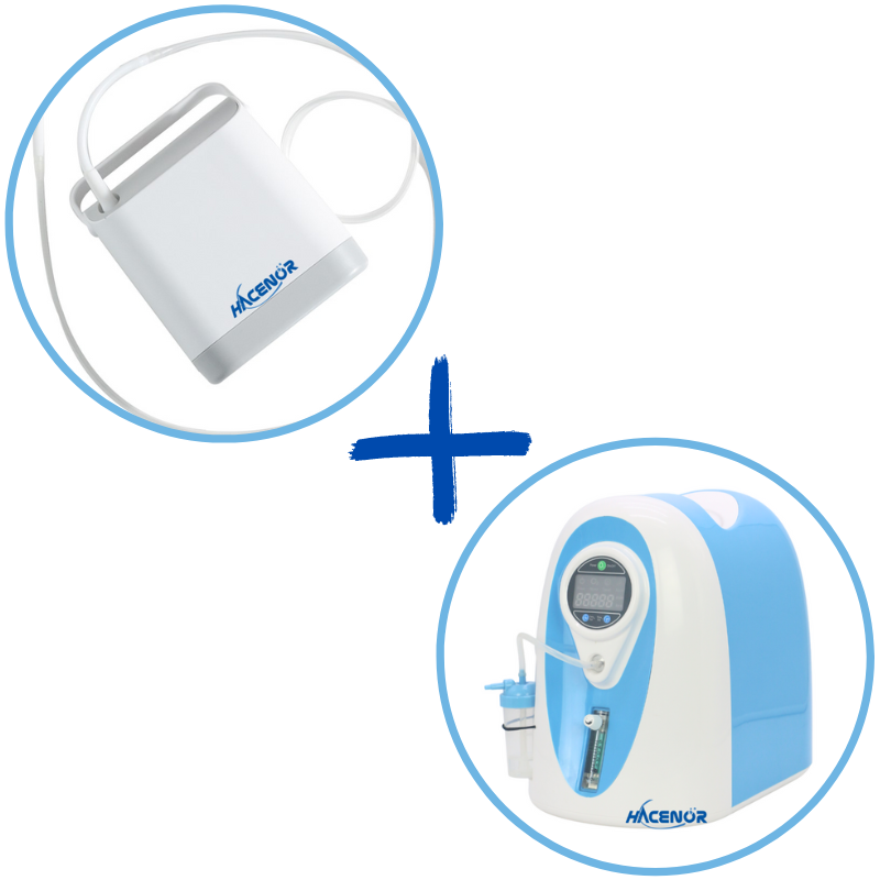 Portable 1.5L Continuous Flow Oxygen Concentrator | 4 Hours Internal ...