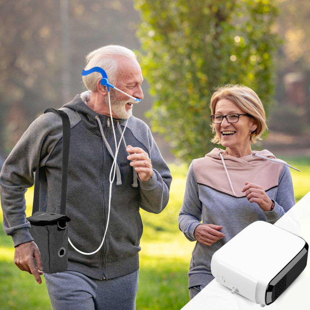 3L/min Portable Oxygen Concentrator With Rechargeable Battery ...