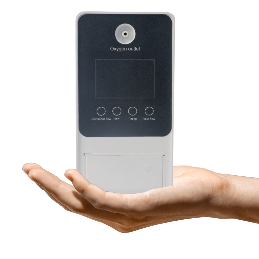 7 Liters Continuous Flow Portable Battery Oxygen Concentrator ...