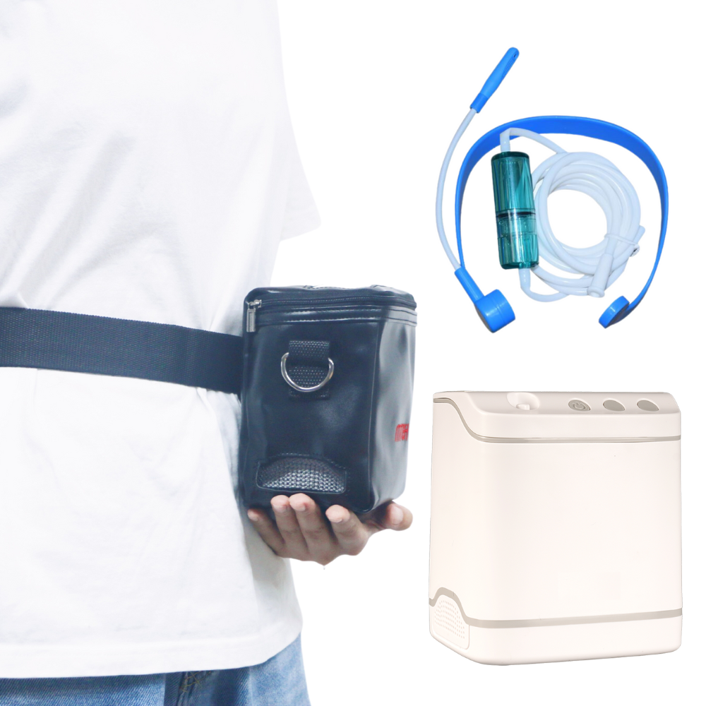 Used Portable 2 Hours Battery 1-2L Oxygen Concentrator | Continuous ...