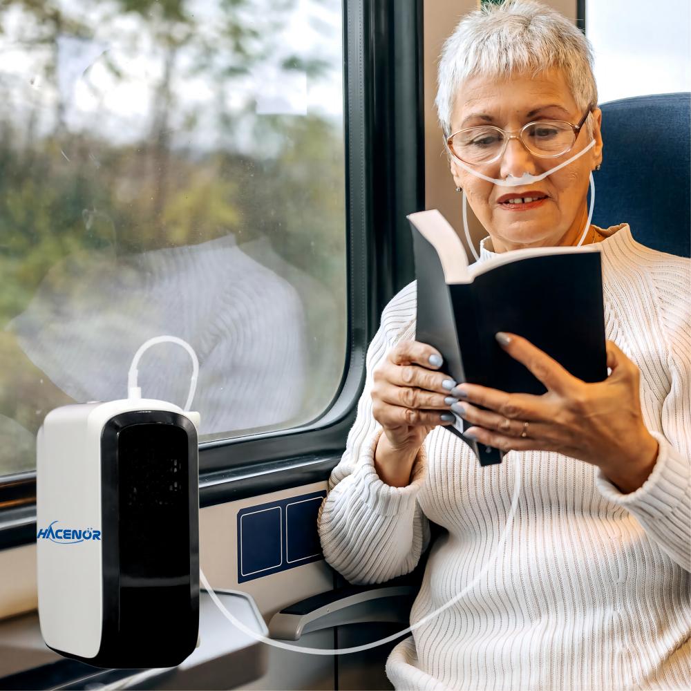 3L Continuous Portable Oxygen Concentrator | Battery O2 Concentrator ...