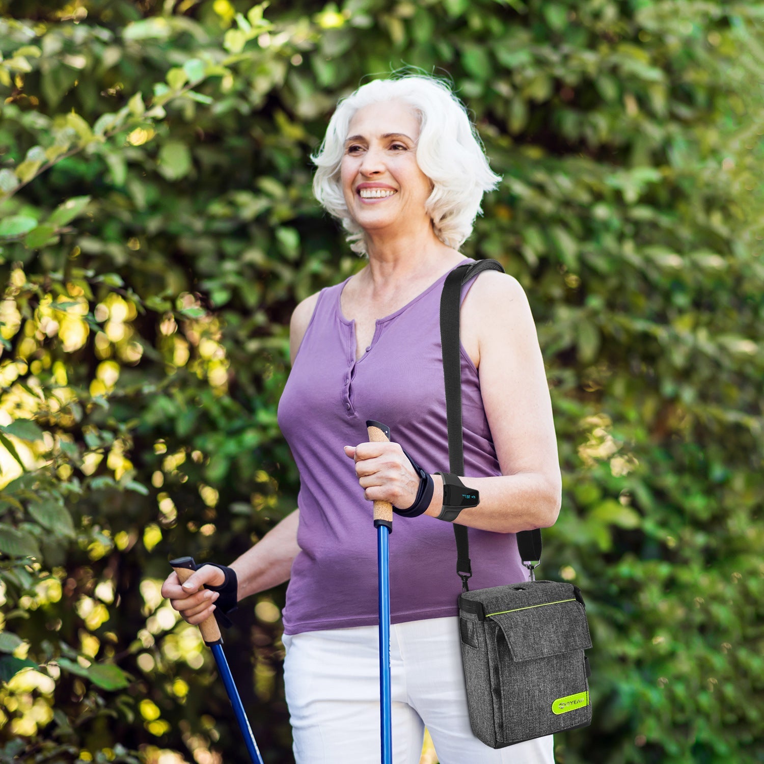3L Continuous Flow Portable Oxygen Concentrator With 4 Hours Battery ...